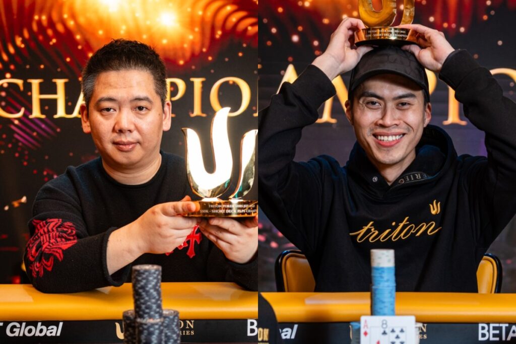 Xuan Tan e Kiat Lee fecham Triton Jeju com títulos no Short Deck